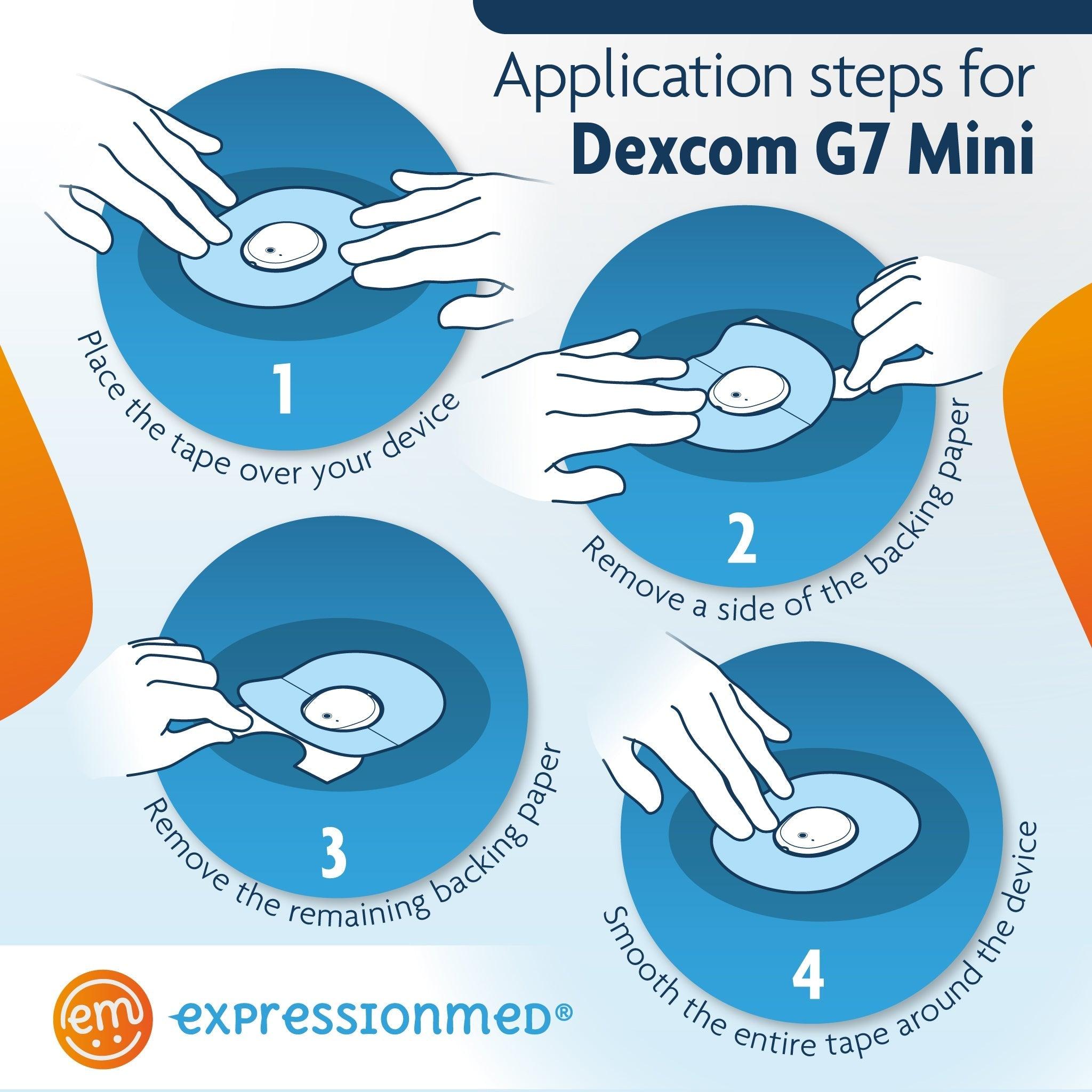 ExpressionMed Super Hero Variety Pack Dexcom G7 and Stelo Mini Patch