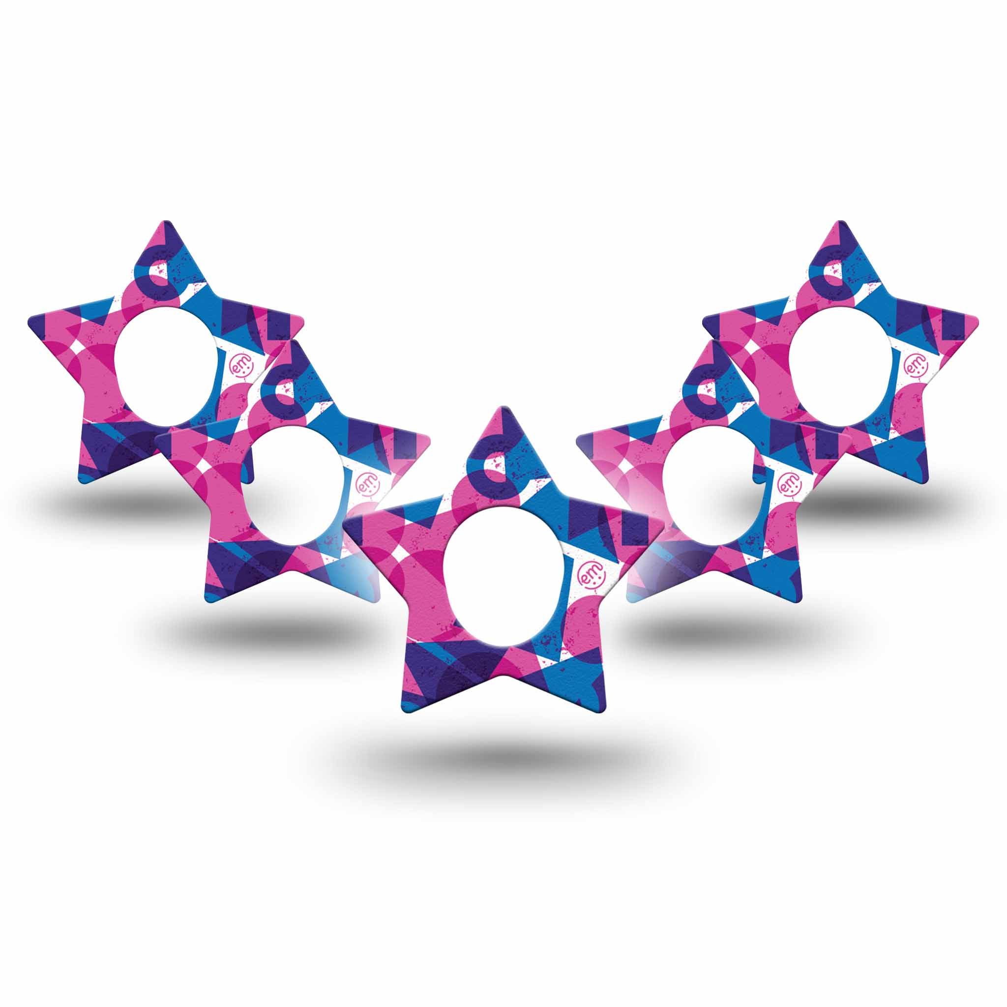 ExpressionMed Violet Vortex Dexcom G7 and Stelo Star Patch