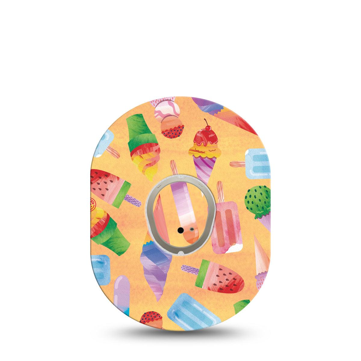 ExpressionMed Popsicle Stand Dexcom G7 Transmitter Sticker