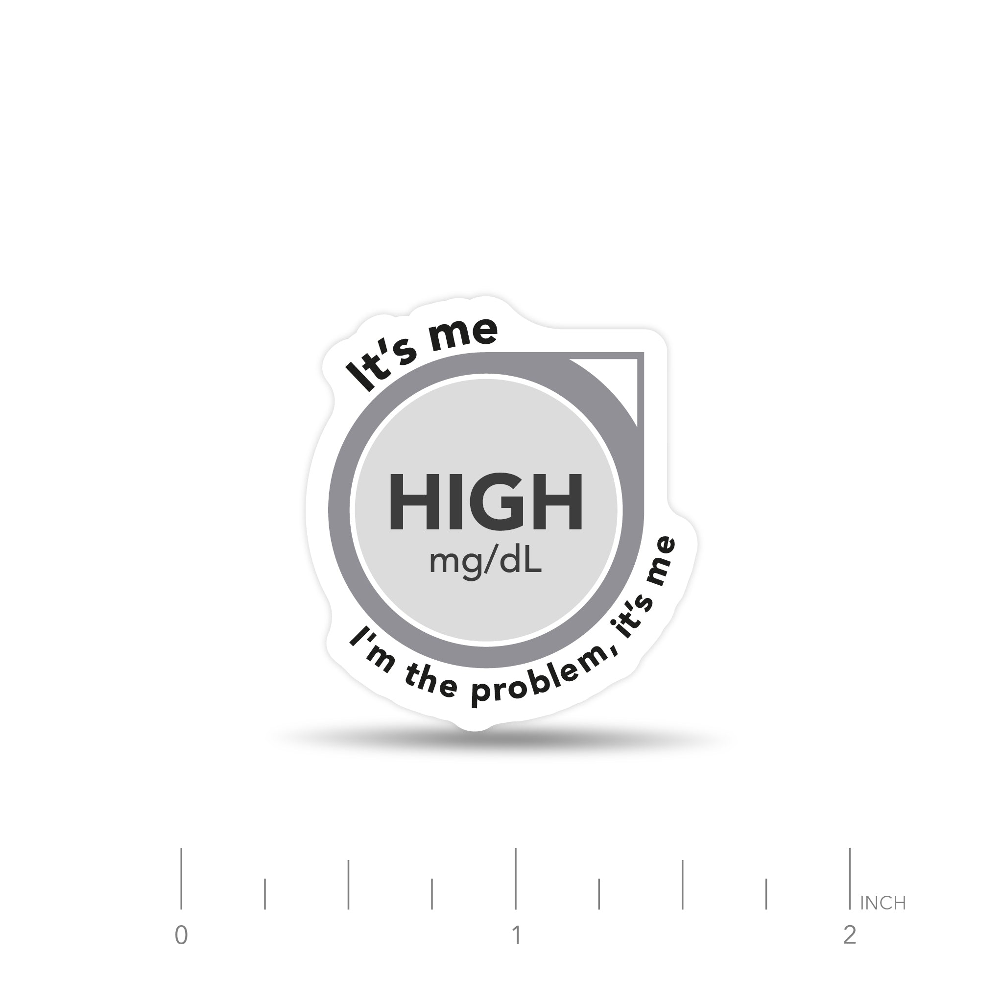 ExpressionMed High Im the Problem Decal