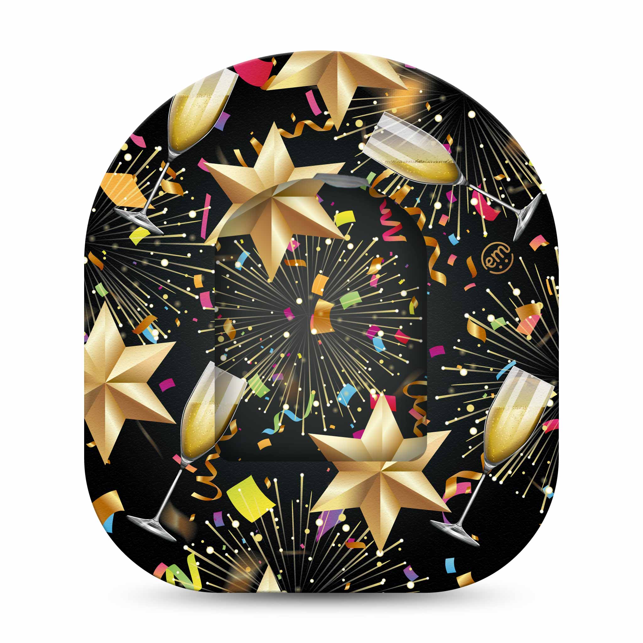ExpressionMed Celebration Pod Decorative Vinyl Sticker