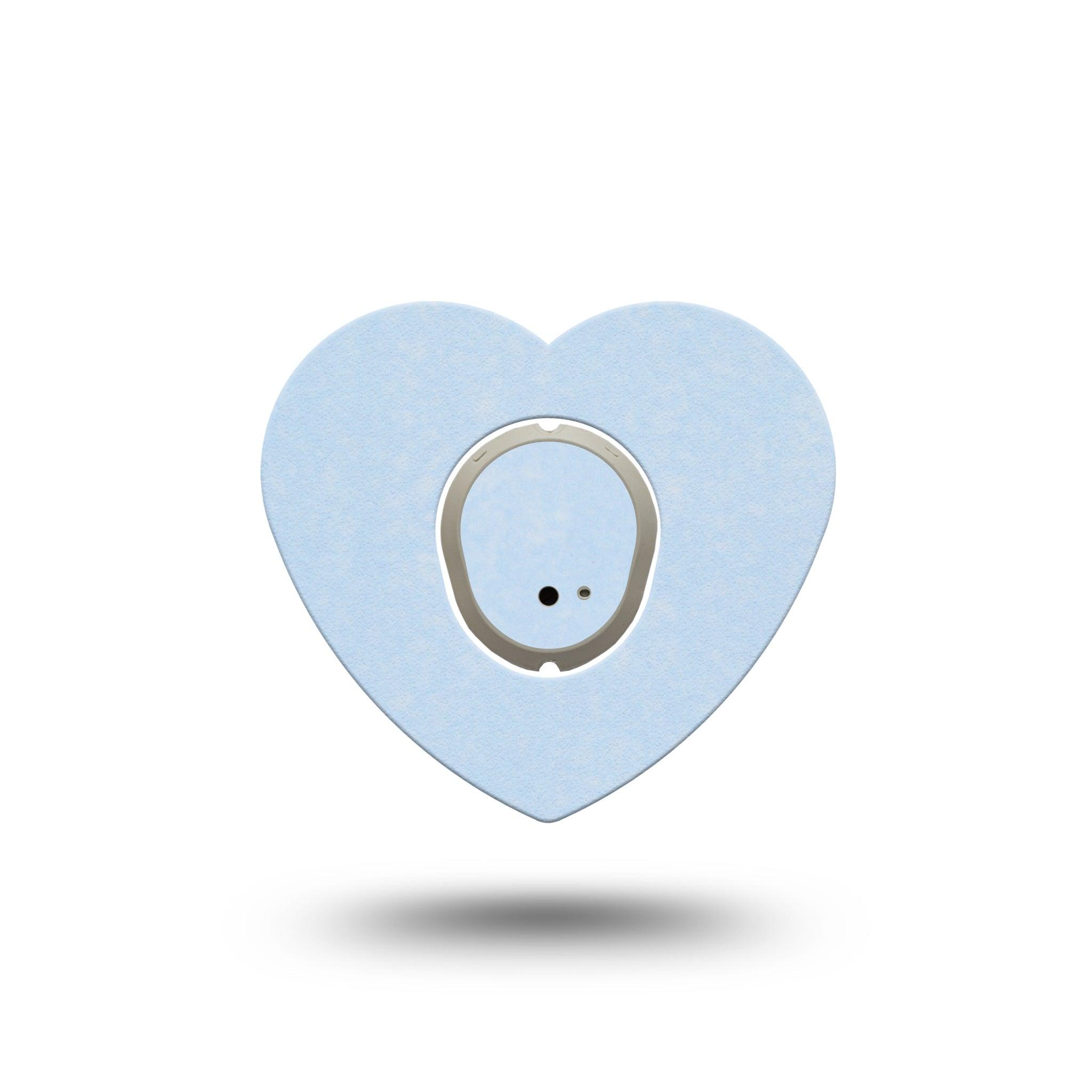 ExpressionMed Light Wash Jeans Dexcom G7 and Stelo Heart Patch