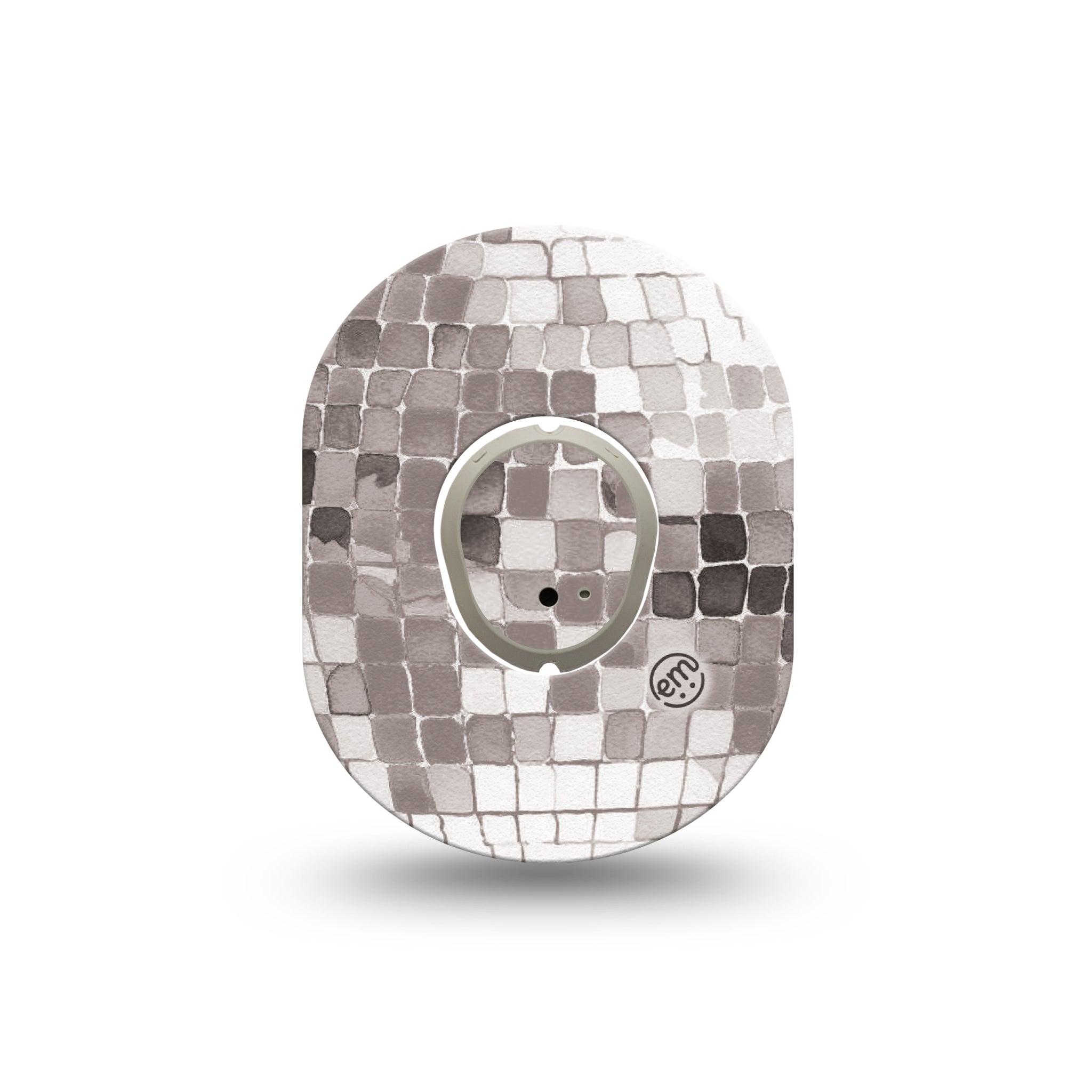 ExpressionMed Mirror Ball Dexcom G7 Mini Patch