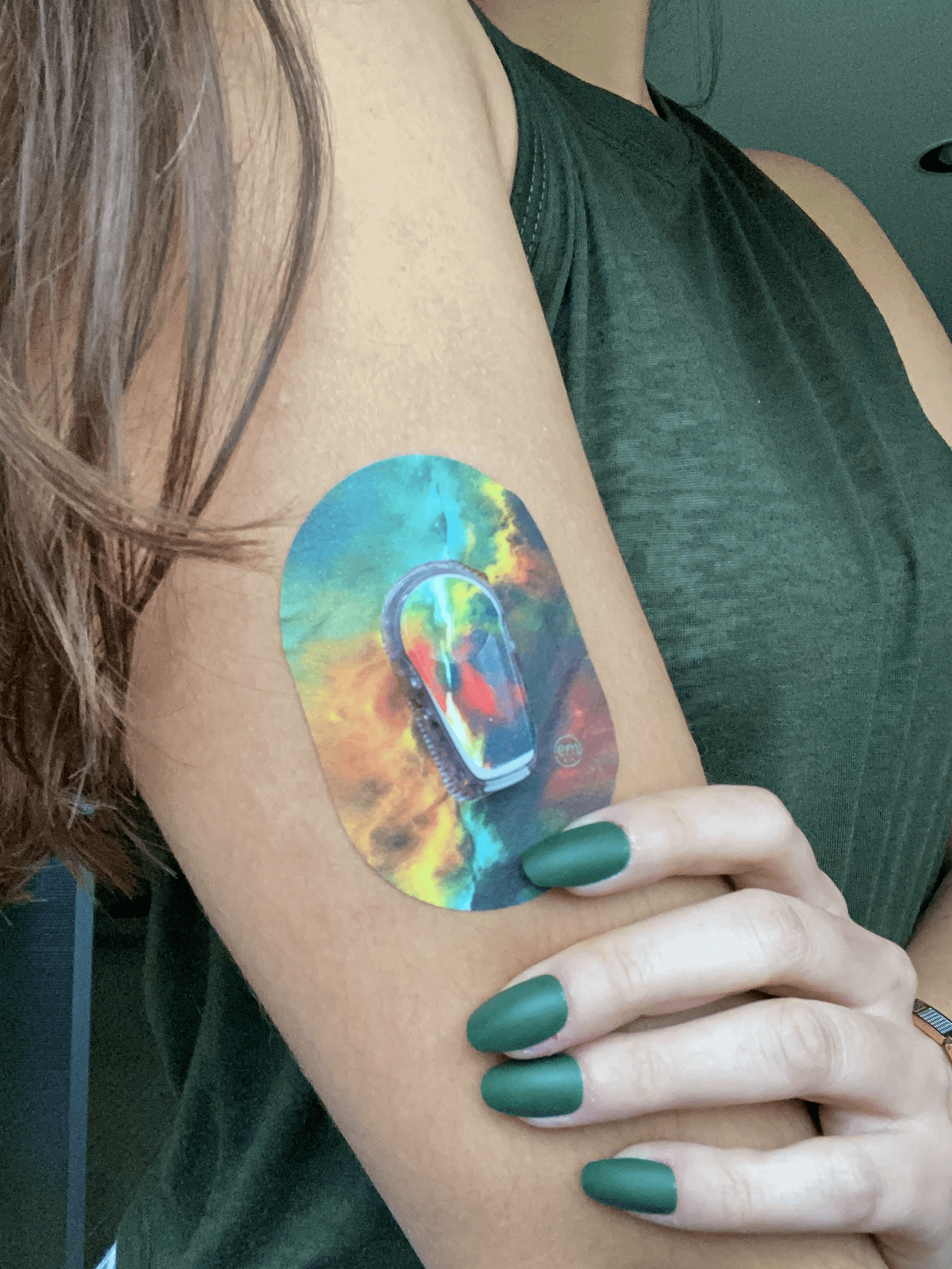 ExpressionMed Nebula Dexcom G6 Transmitter Sticker